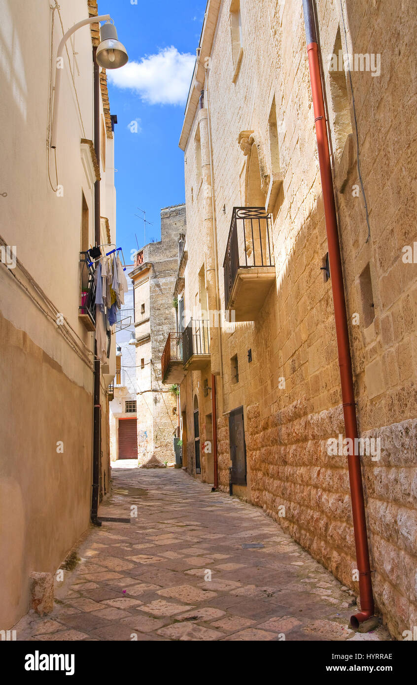 Alleyway. Altamura. Puglia. Italy Stock Photo - Alamy