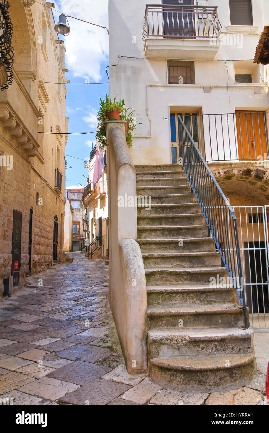 Alleyway. Altamura. Puglia. Italy Stock Photo - Alamy