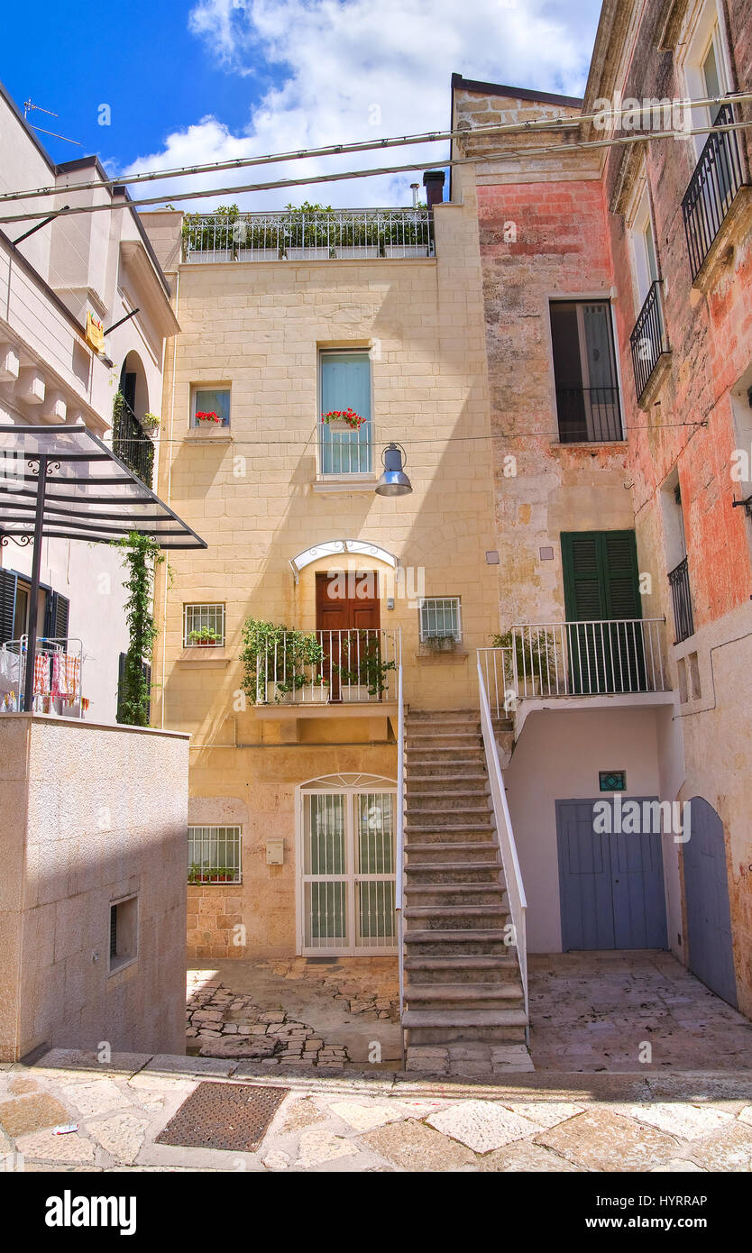 Alleyway. Altamura. Puglia. Italy Stock Photo - Alamy