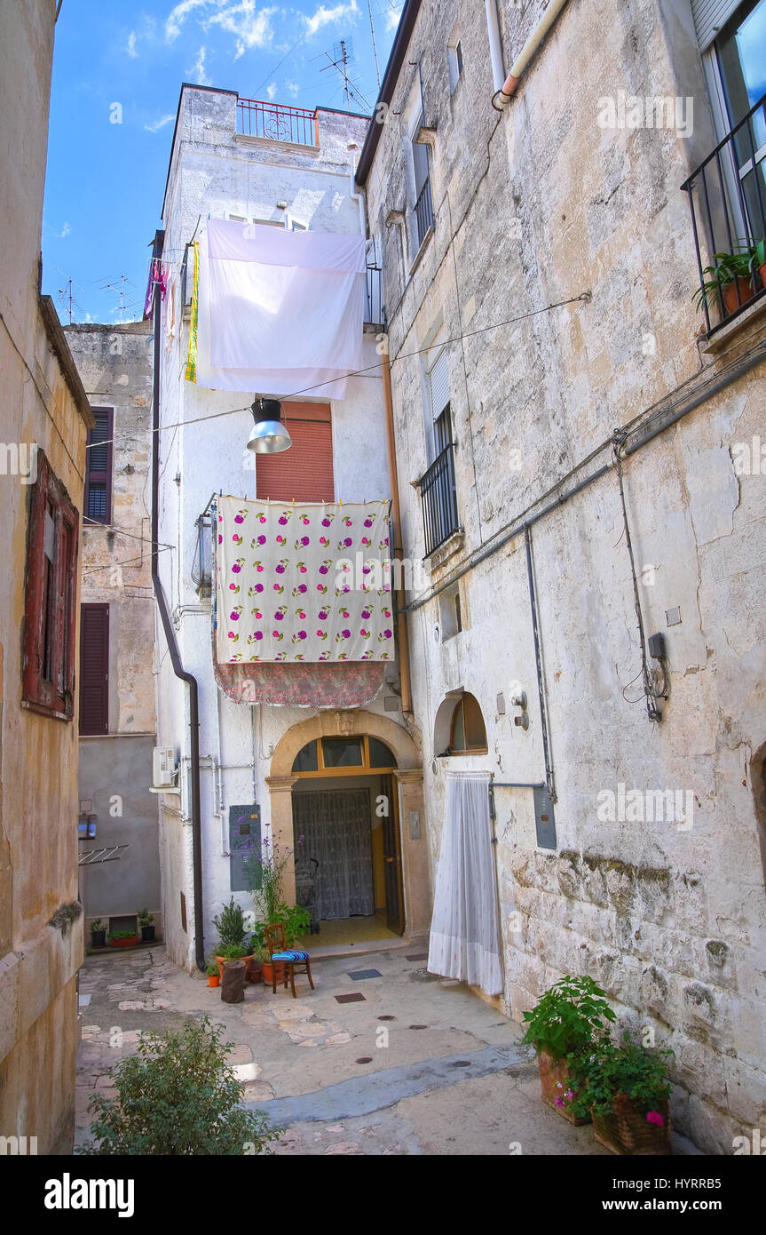 Alleyway. Altamura. Puglia. Italy Stock Photo - Alamy