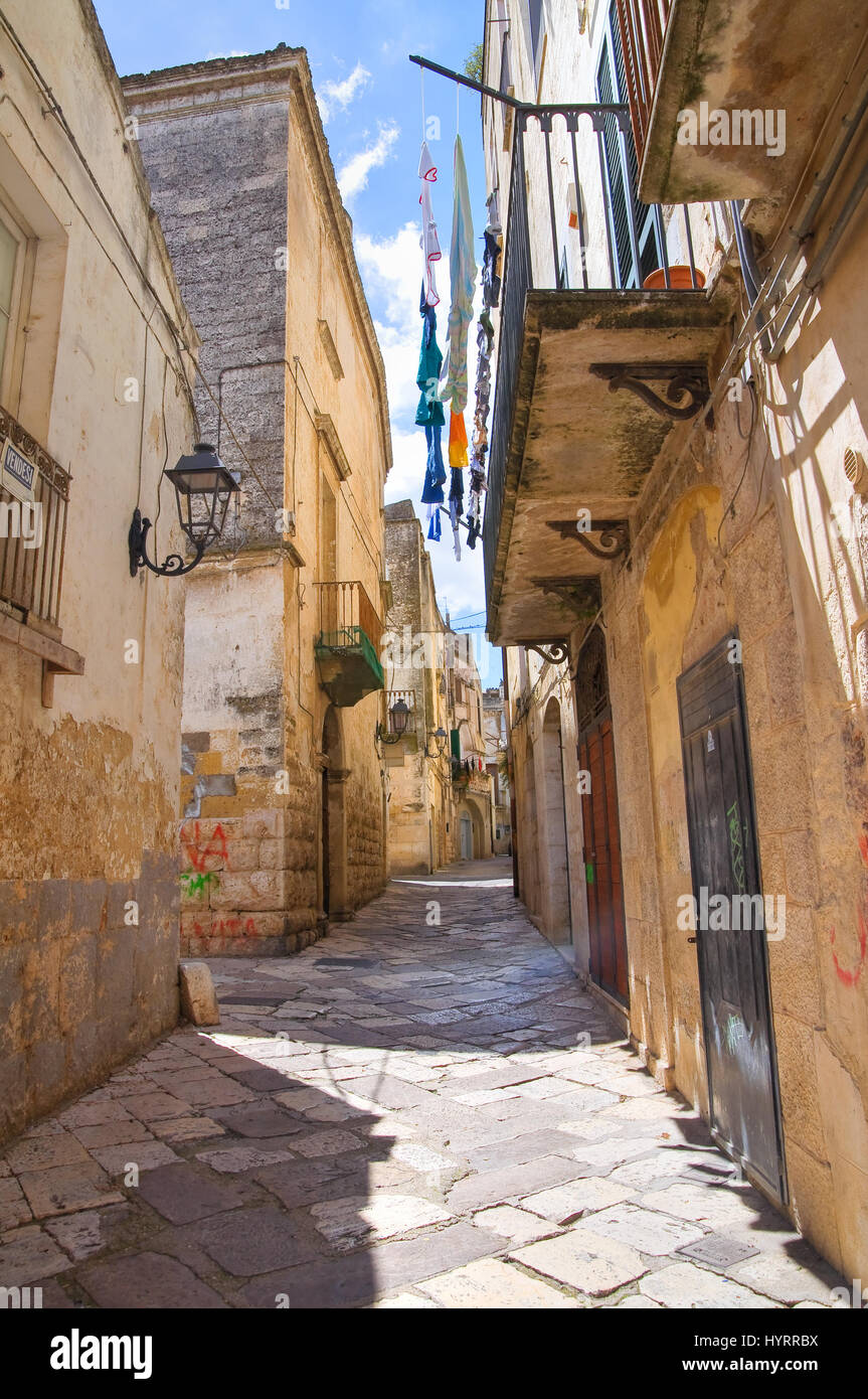 Alleyway. Altamura. Puglia. Italy Stock Photo - Alamy
