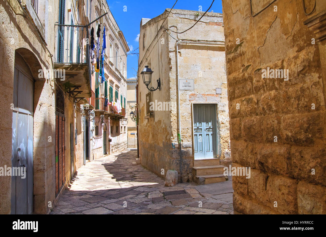 Alleyway. Altamura. Puglia. Italy Stock Photo - Alamy