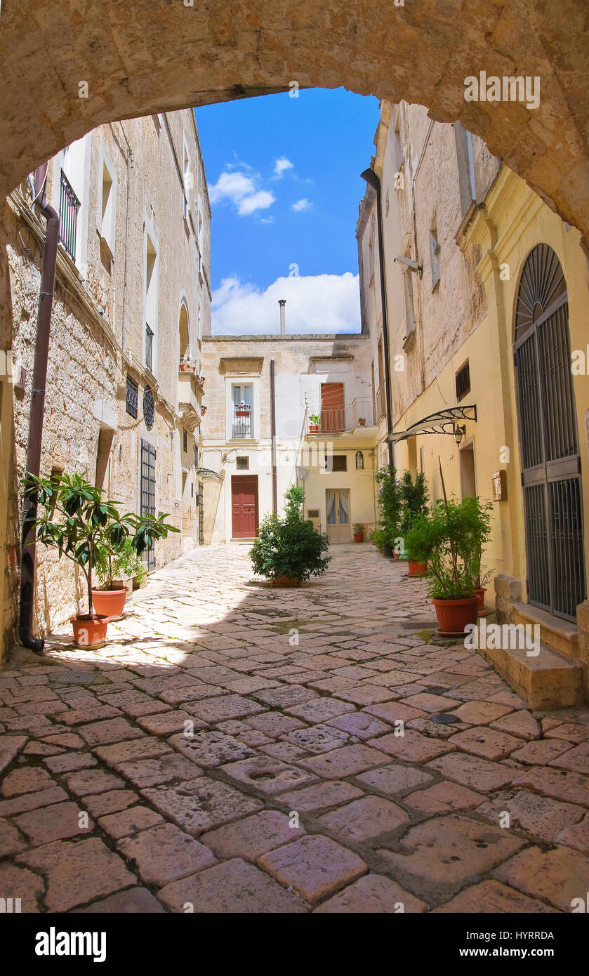 Alleyway. Altamura. Puglia. Italy Stock Photo - Alamy