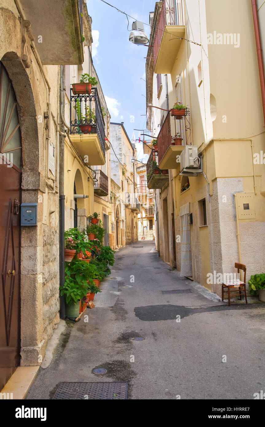 Alleyway. Altamura. Puglia. Italy Stock Photo - Alamy