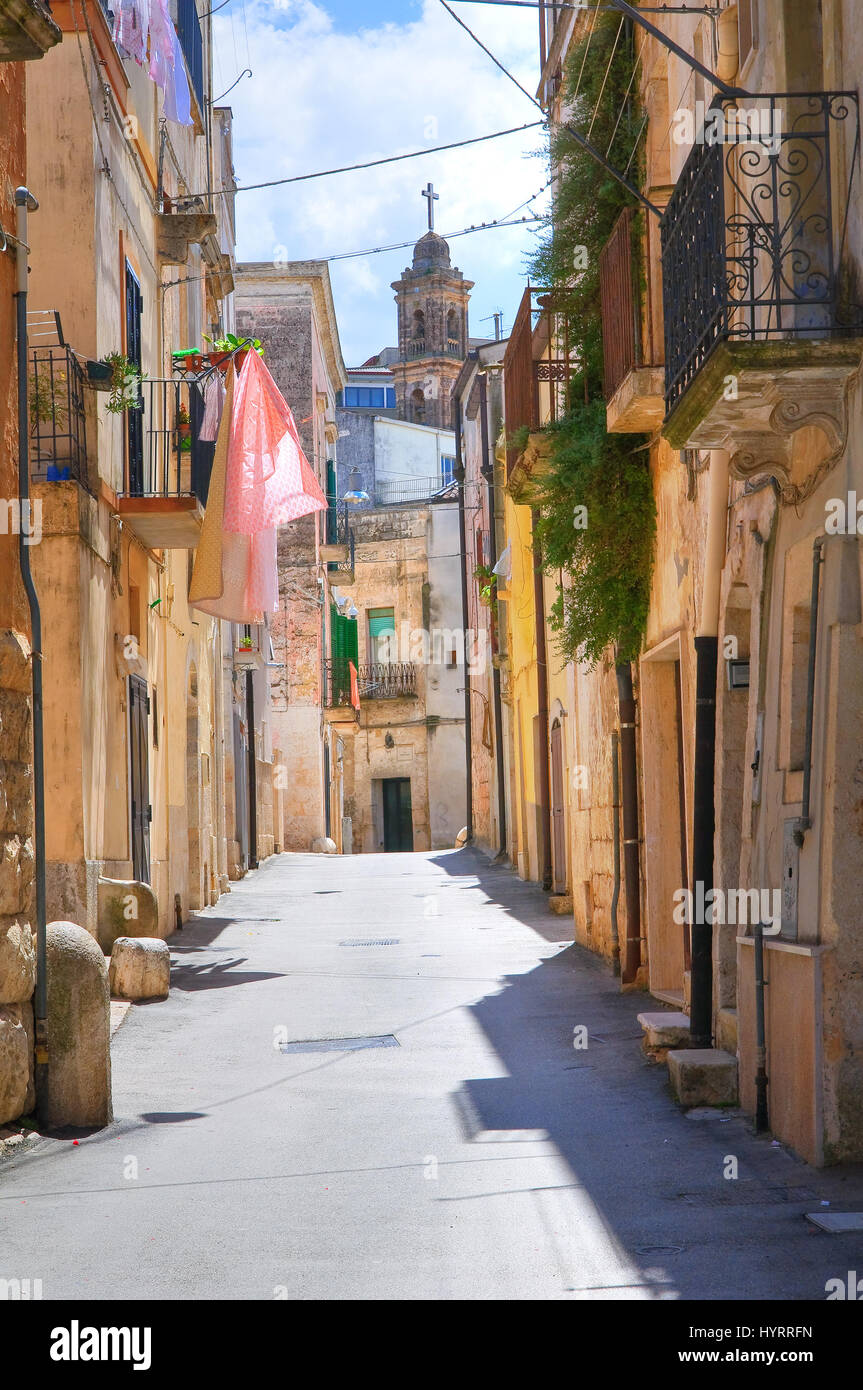Alleyway. Altamura. Puglia. Italy Stock Photo - Alamy