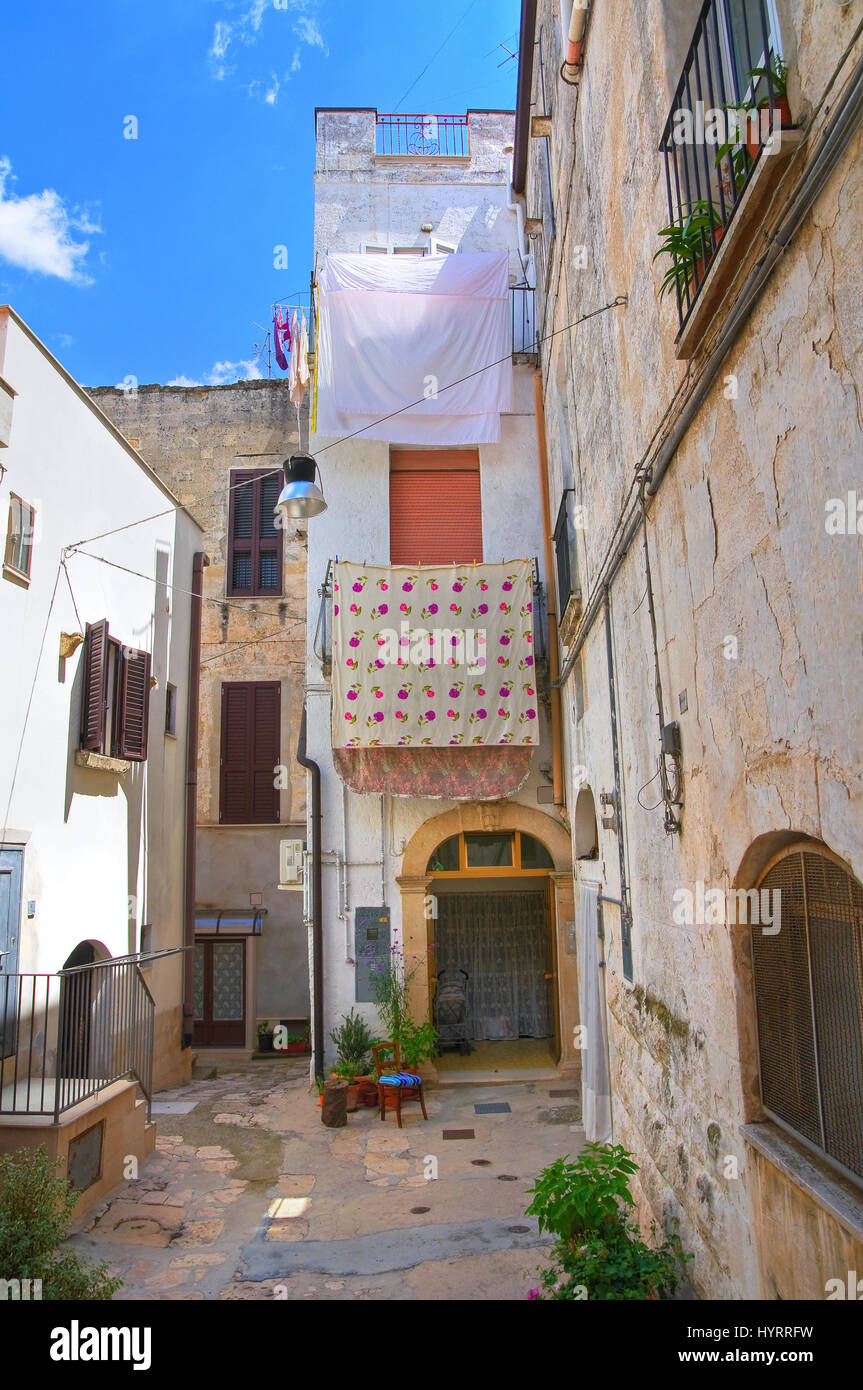 Alleyway. Altamura. Puglia. Italy Stock Photo - Alamy