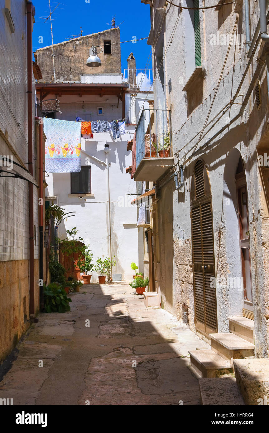 Alleyway. Altamura. Puglia. Italy Stock Photo - Alamy