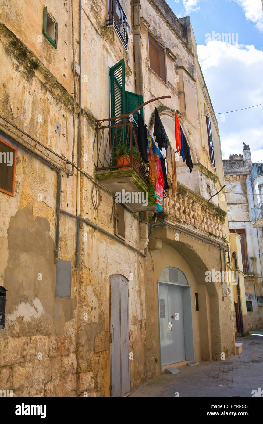Alleyway. Altamura. Puglia. Italy Stock Photo - Alamy