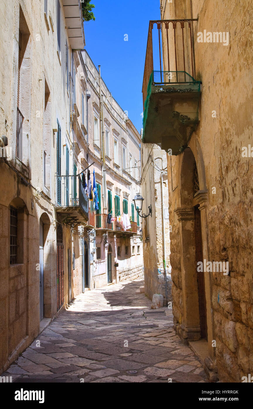 Alleyway. Altamura. Puglia. Italy Stock Photo - Alamy