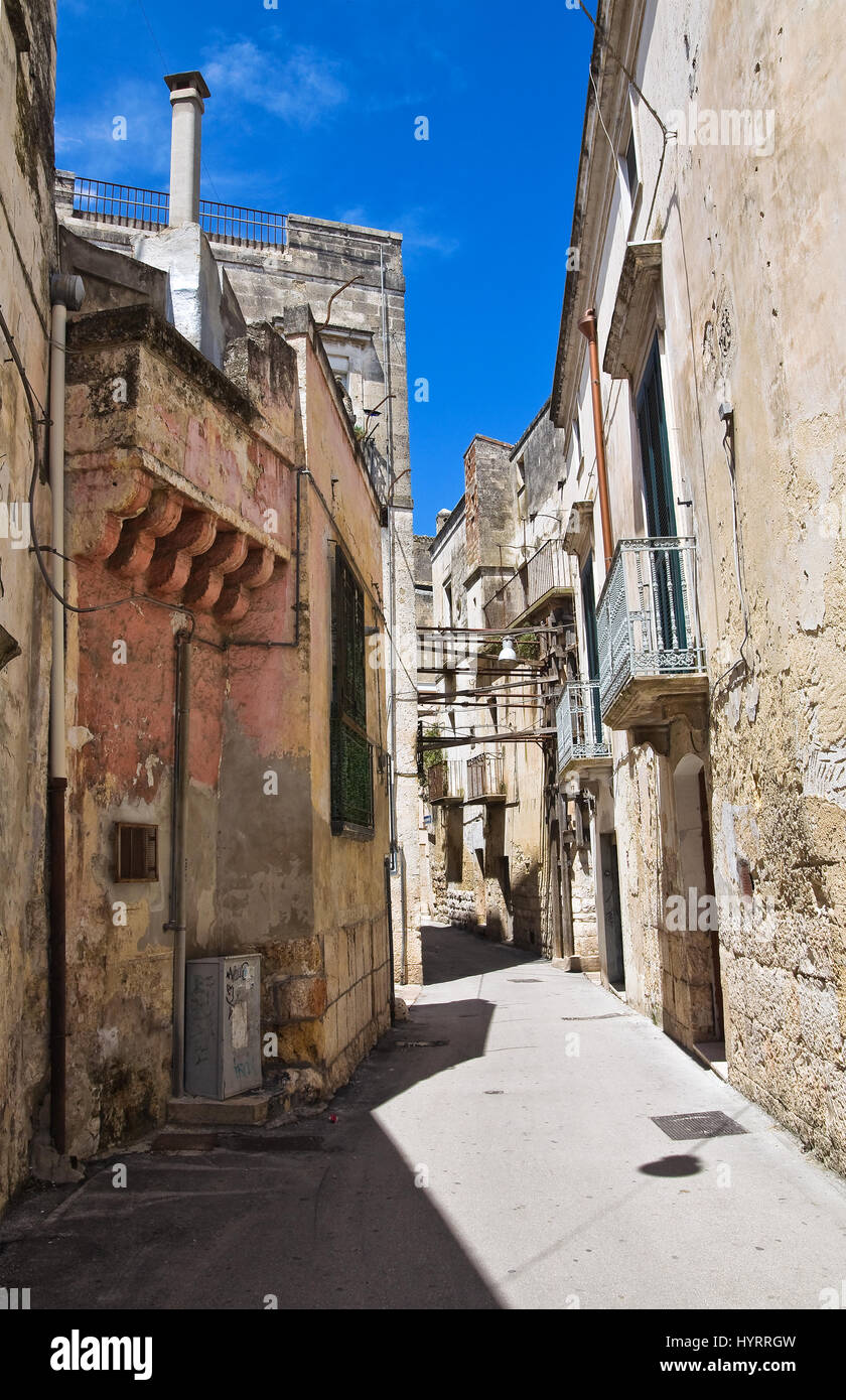 Alleyway. Altamura. Puglia. Italy Stock Photo - Alamy