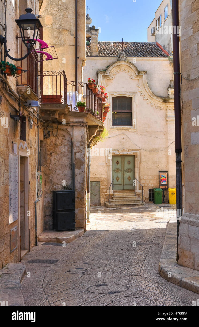 Alleyway. Altamura. Puglia. Italy Stock Photo - Alamy