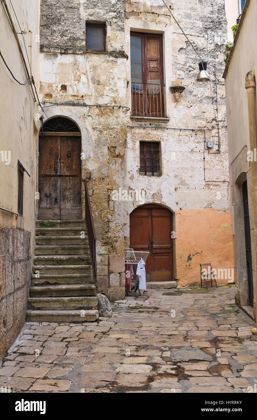 Alleyway. Altamura. Puglia. Italy Stock Photo - Alamy