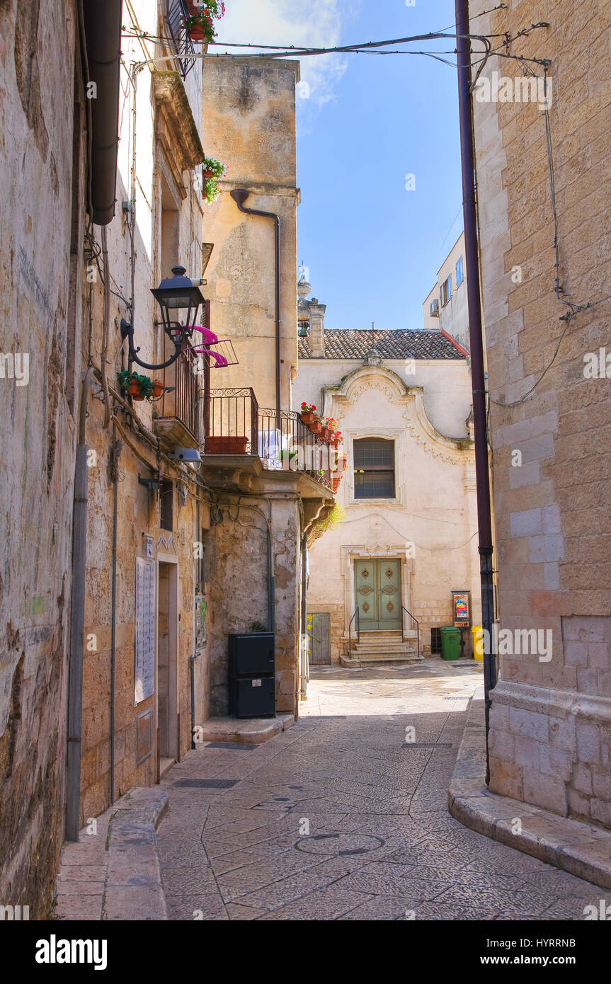 Alleyway. Altamura. Puglia. Italy Stock Photo - Alamy