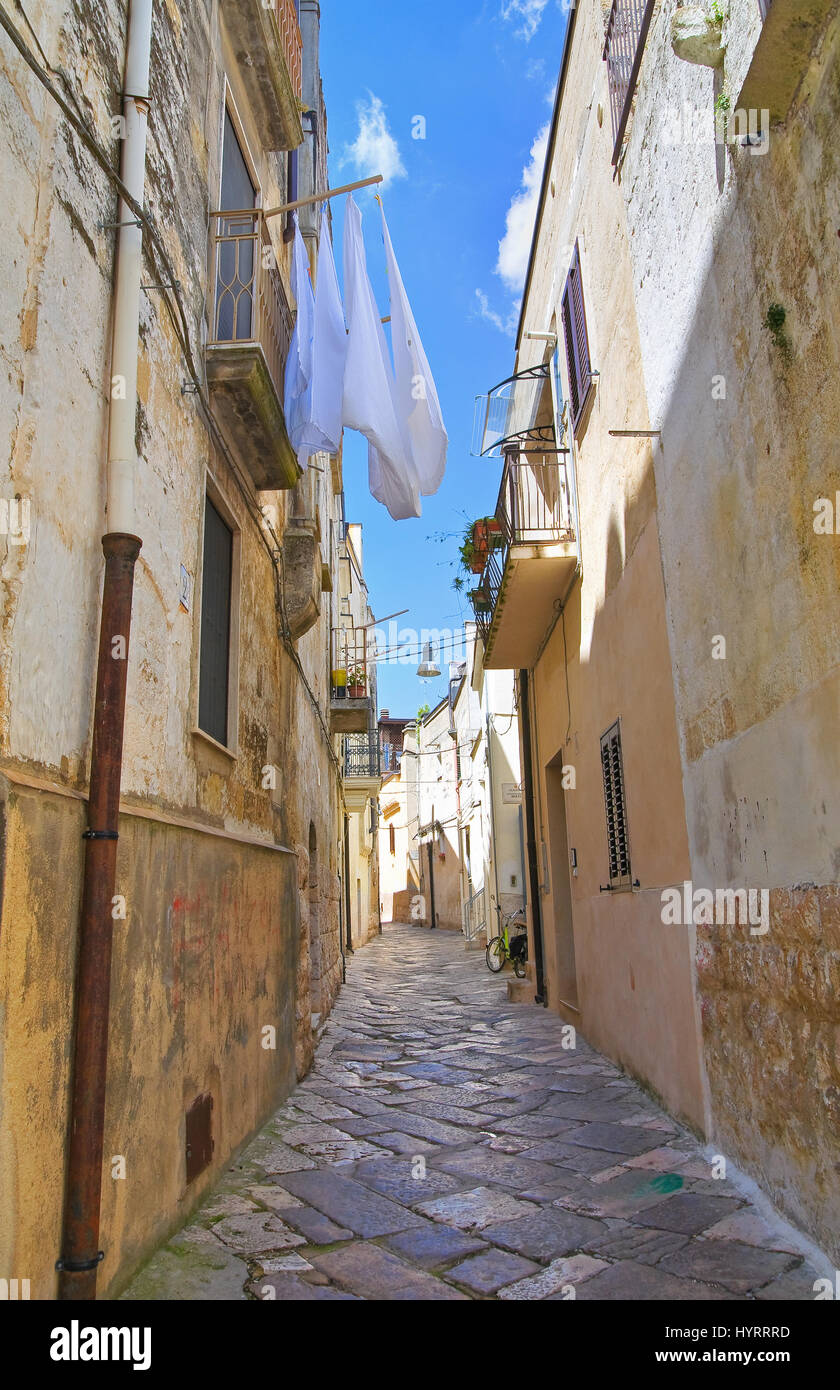 Alleyway. Altamura. Puglia. Italy Stock Photo - Alamy