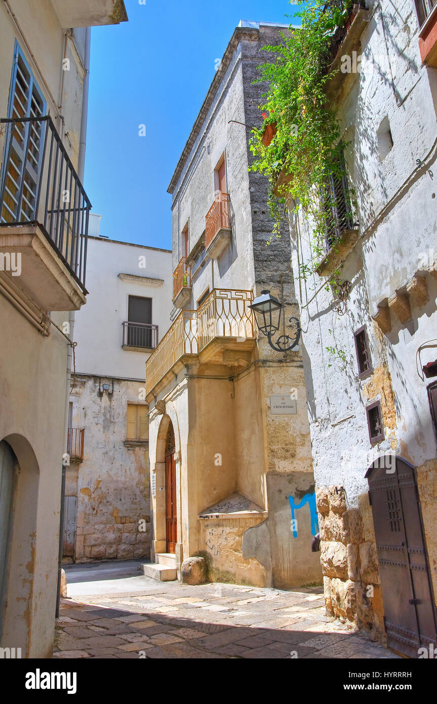 Alleyway. Altamura. Puglia. Italy Stock Photo - Alamy