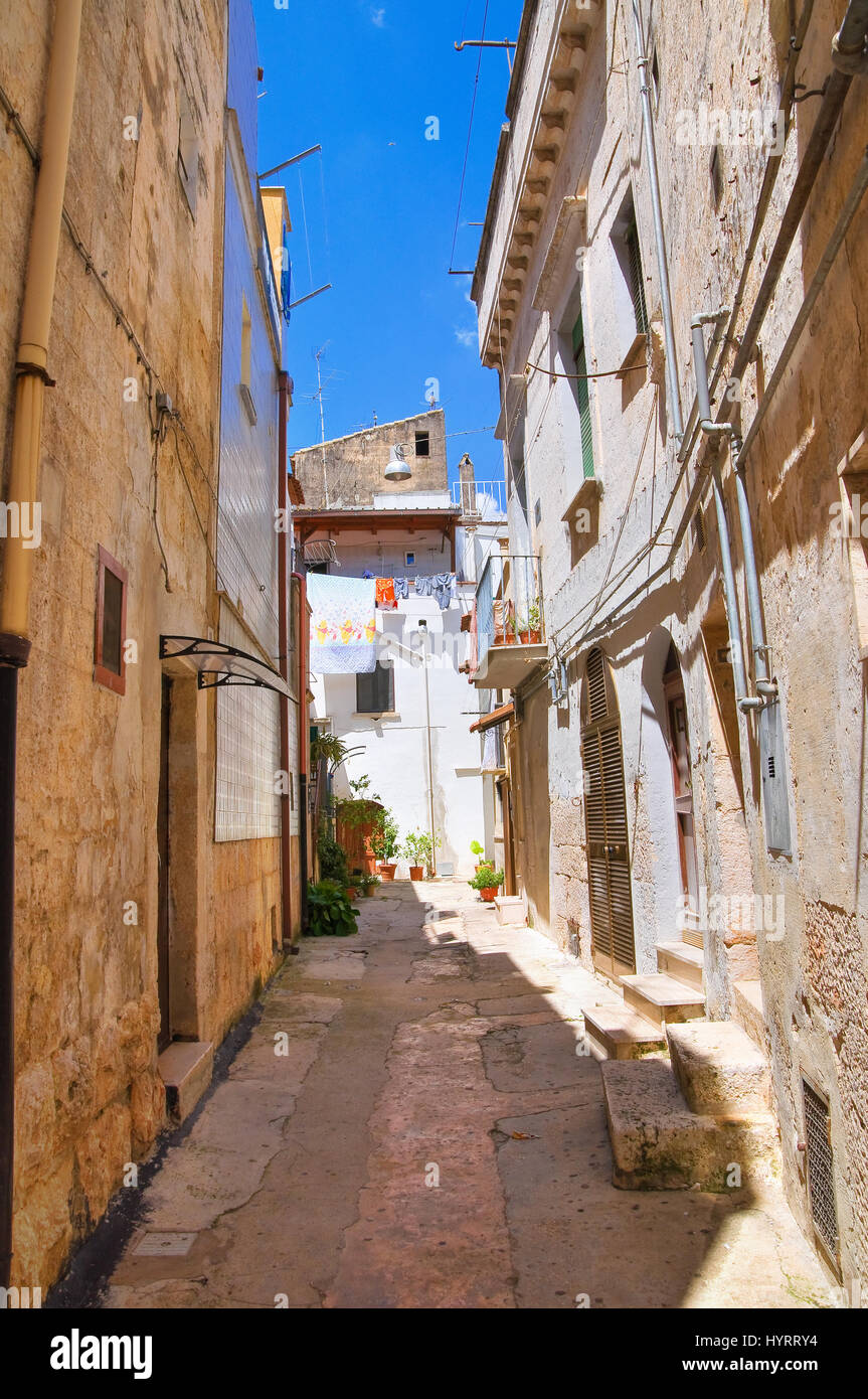 Alleyway. Altamura. Puglia. Italy Stock Photo - Alamy