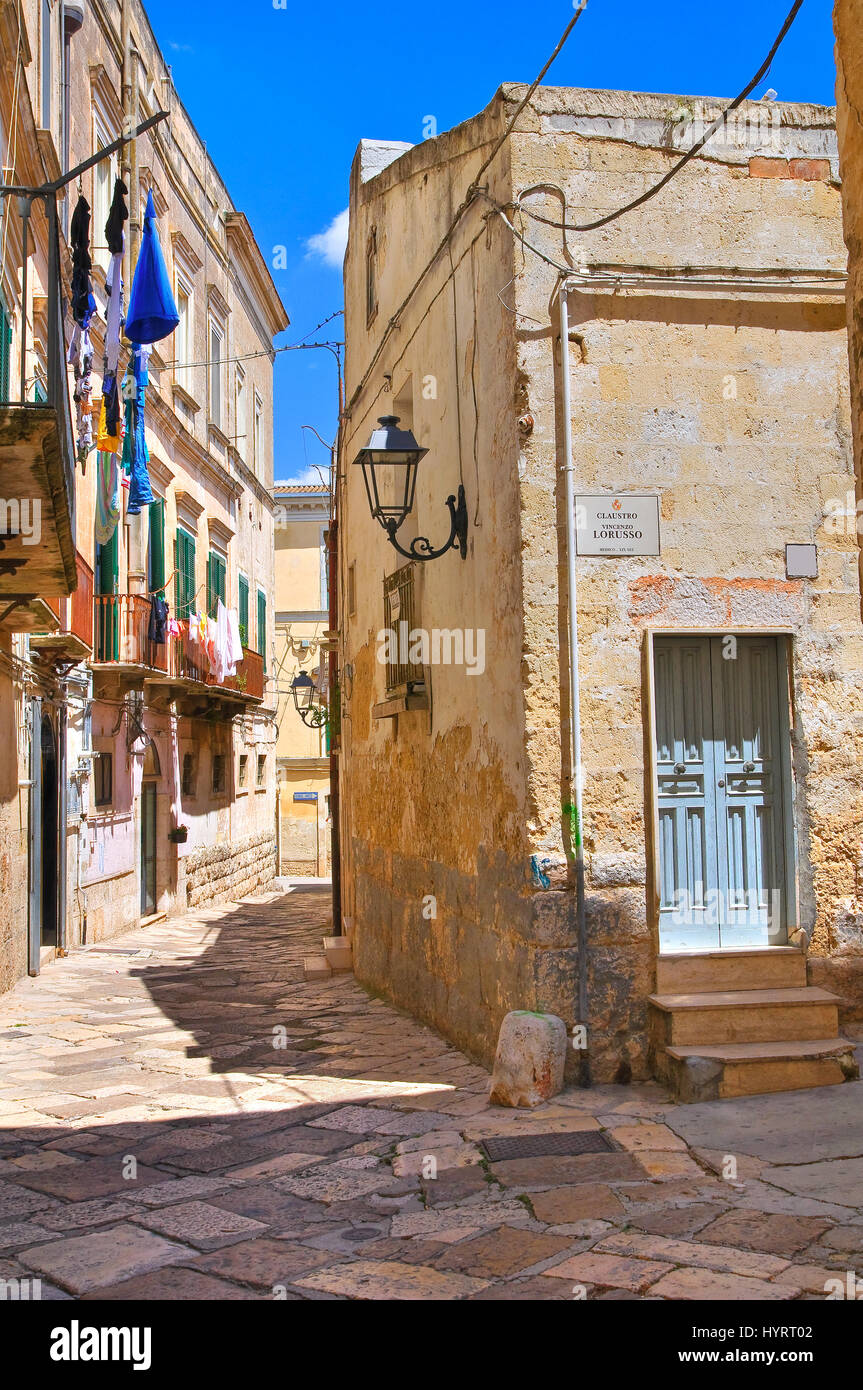 Alleyway. Altamura. Puglia. Italy Stock Photo - Alamy