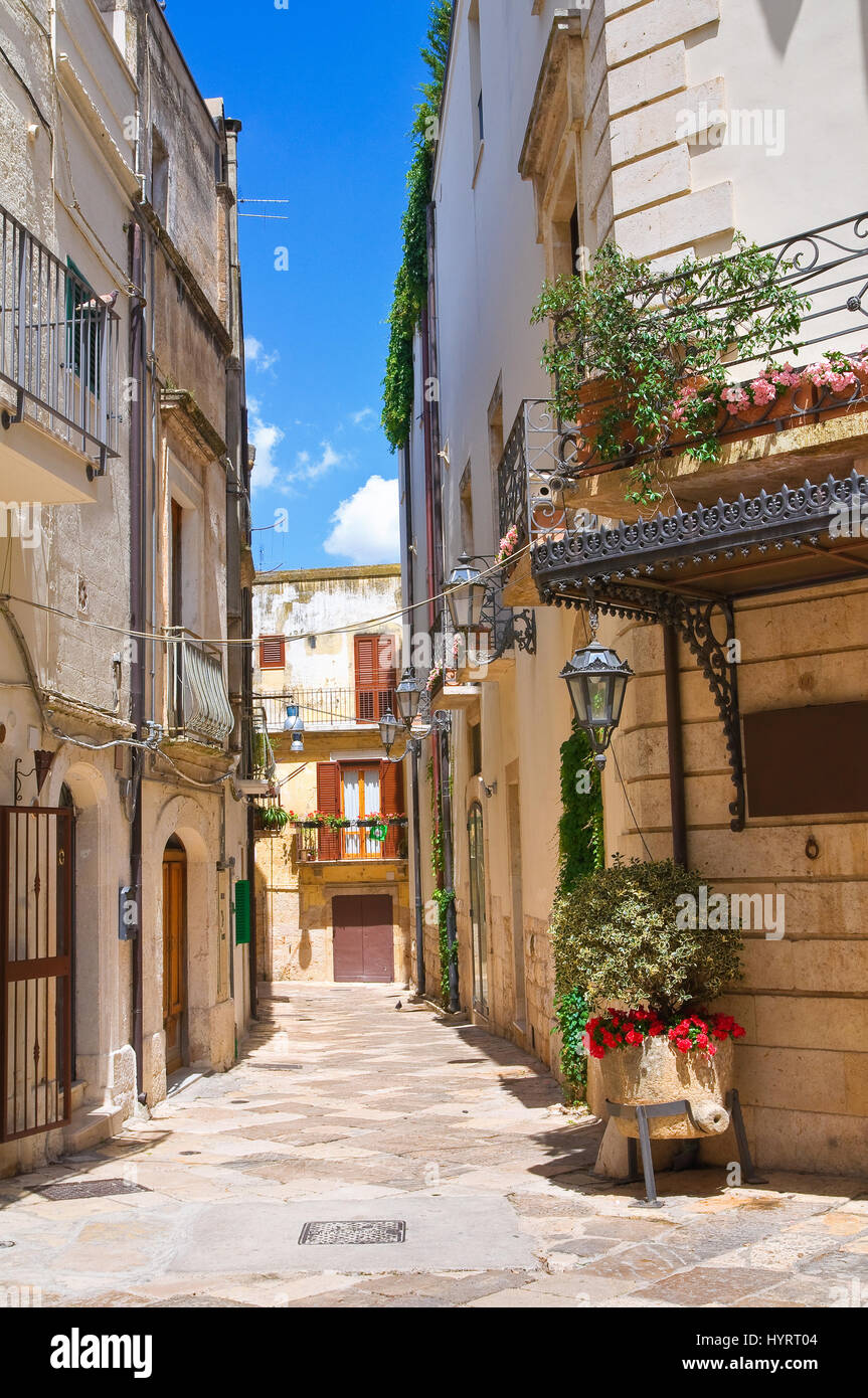 Alleyway. Altamura. Puglia. Italy Stock Photo - Alamy