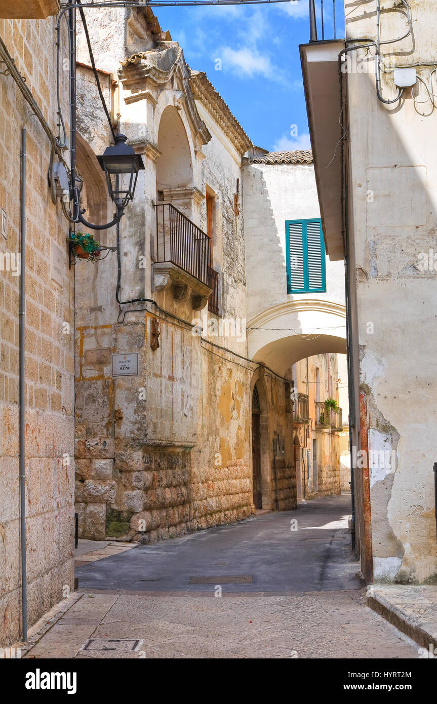 Alleyway. Altamura. Puglia. Italy Stock Photo - Alamy