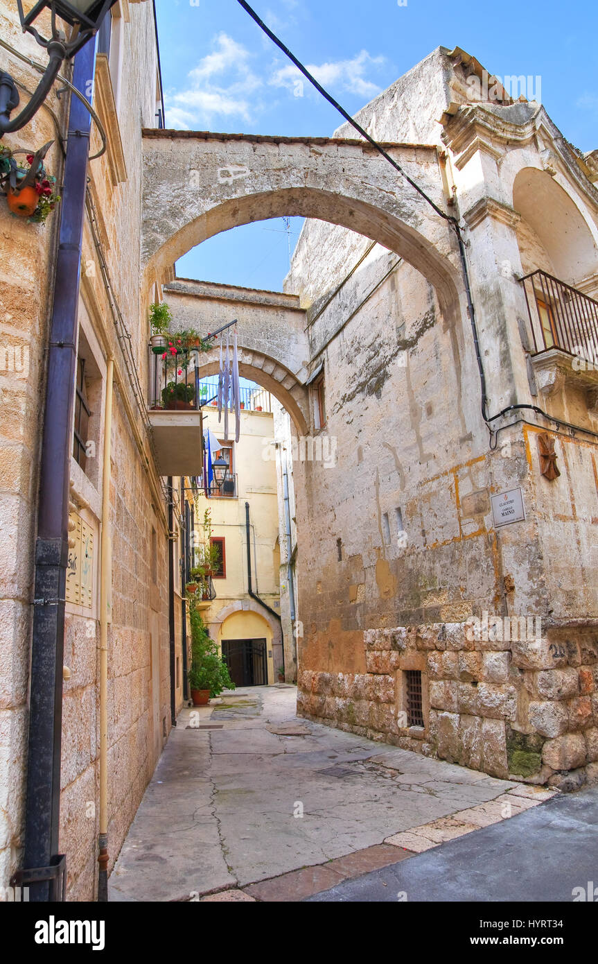 Alleyway. Altamura. Puglia. Italy Stock Photo - Alamy
