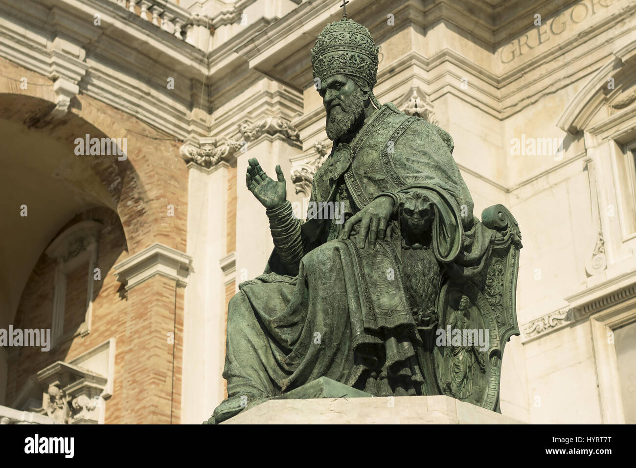 Monuments the Shrine of Our Lady of Loreto Stock Photo - Alamy