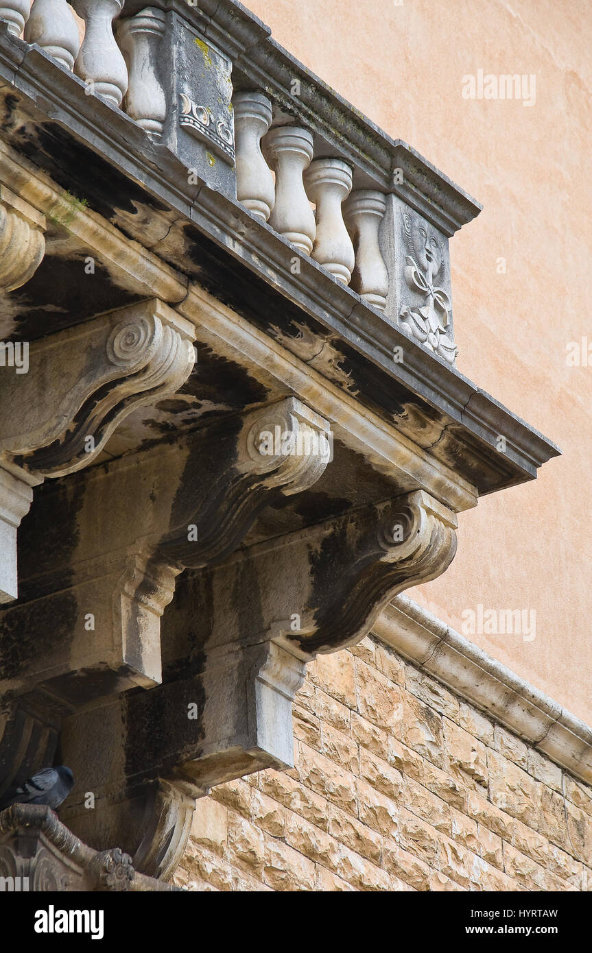 Historical palace. Andria. Puglia. Italy Stock Photo - Alamy