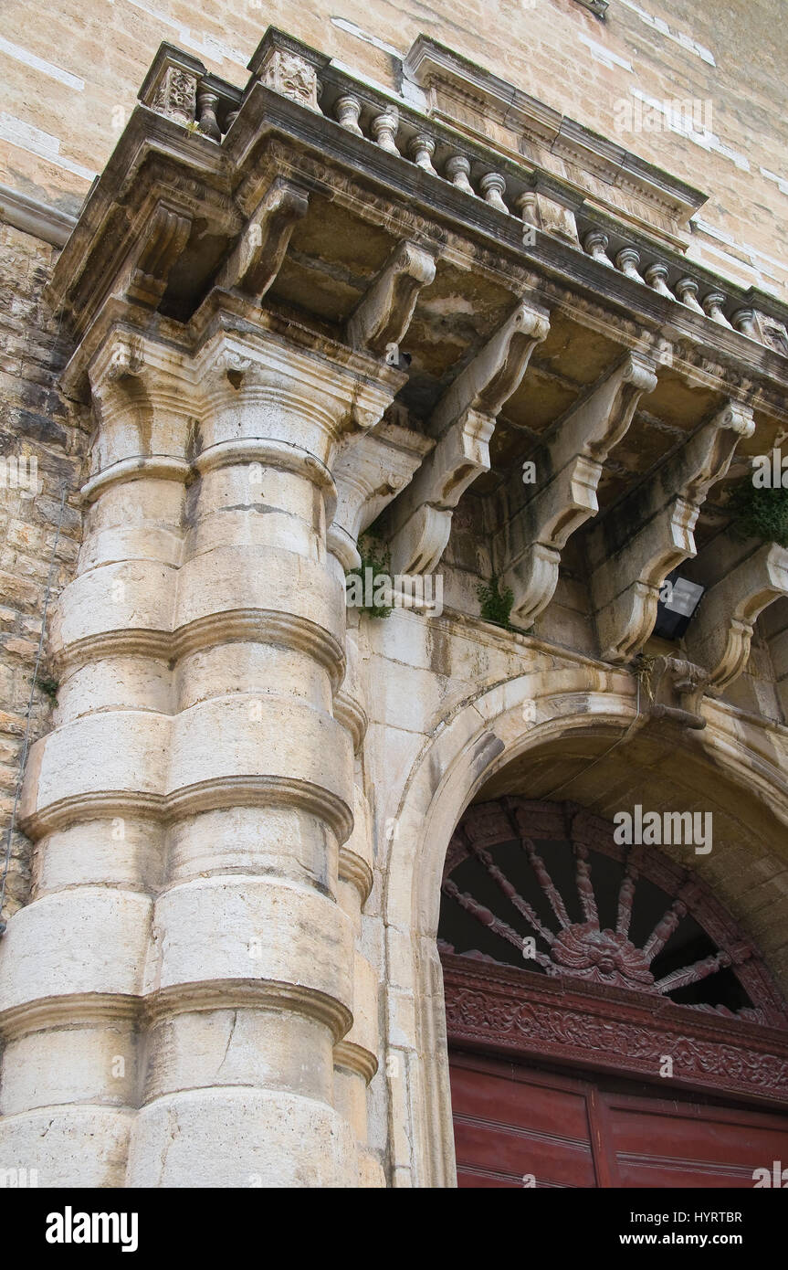 Carafa Palace. Andria. Puglia. Italy Stock Photo - Alamy