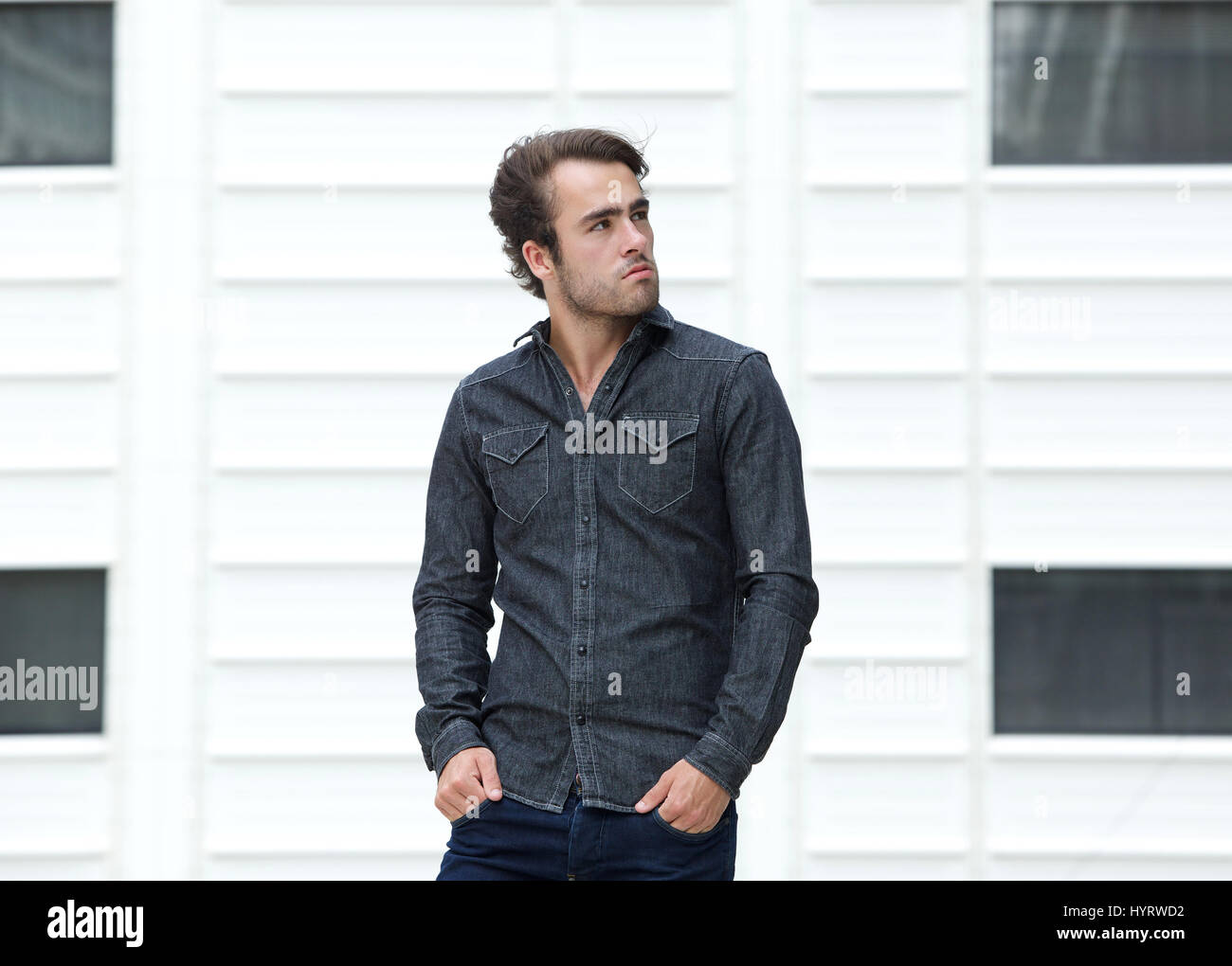 Cool guy standing hi-res stock photography and images - Alamy