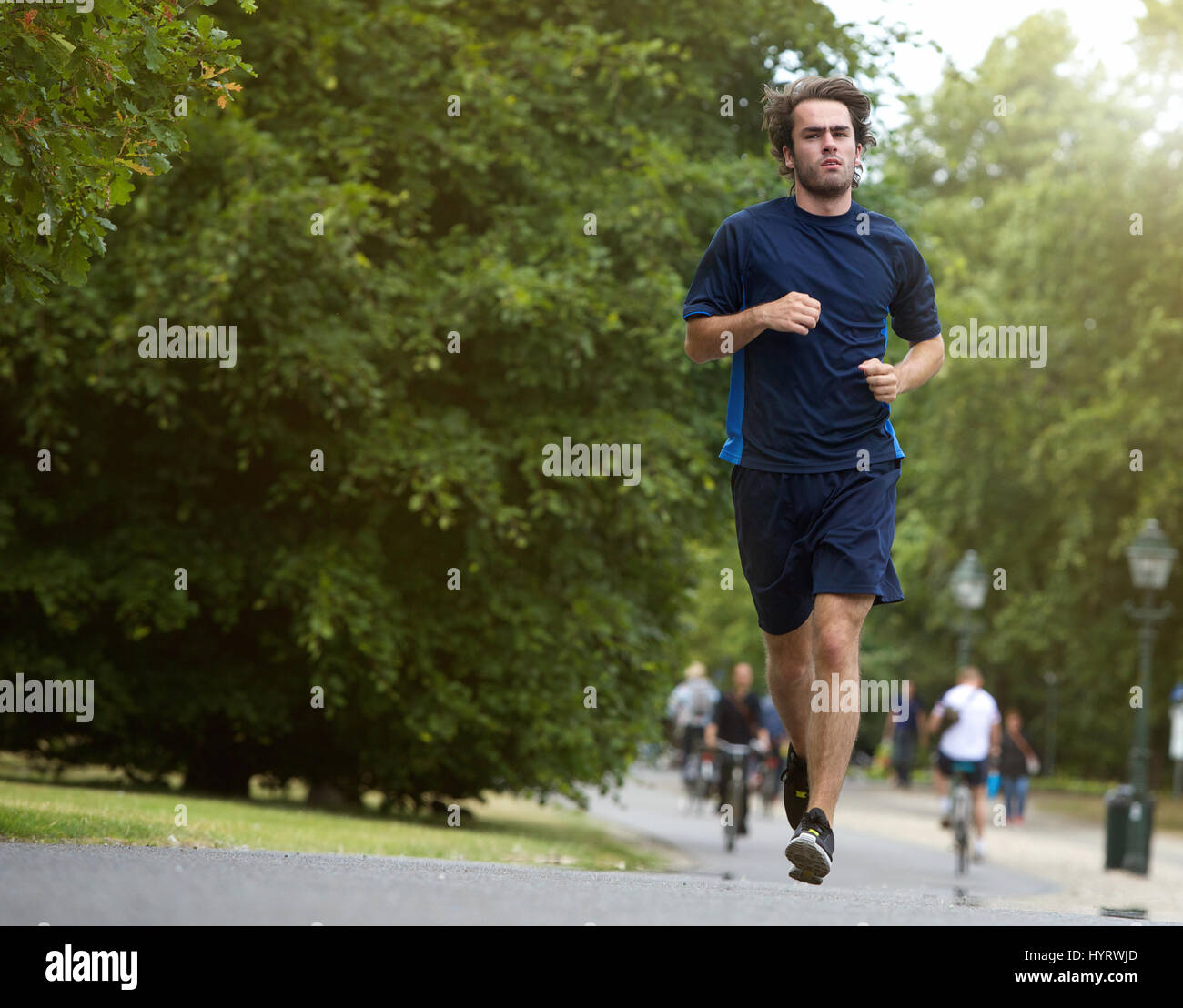 Full body fit young hi-res stock photography and images - Alamy