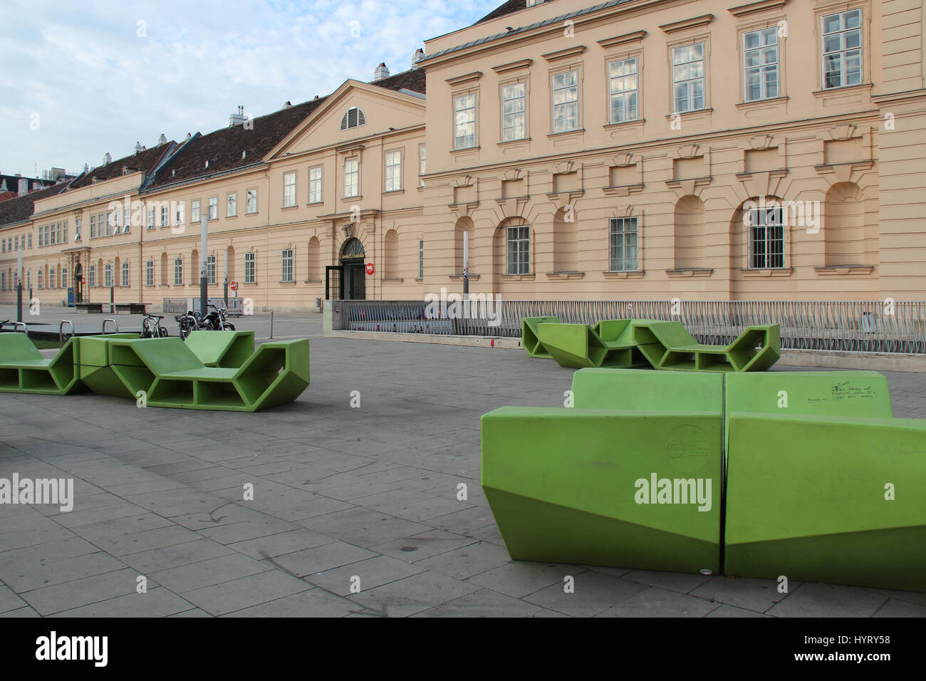 Art gallery (Museumsquartier) in Vienna (Austria Stock Photo - Alamy