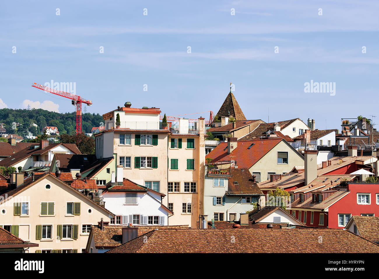 Seen top swiss re building hi-res stock photography and images - Alamy