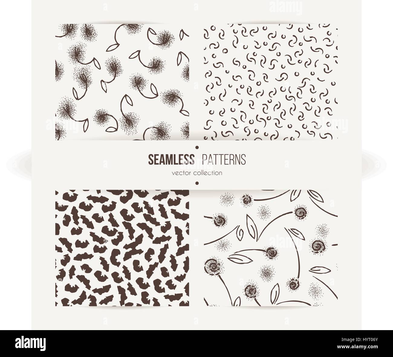 Set of abstract seamless patterns Stock Vector Image & Art - Alamy