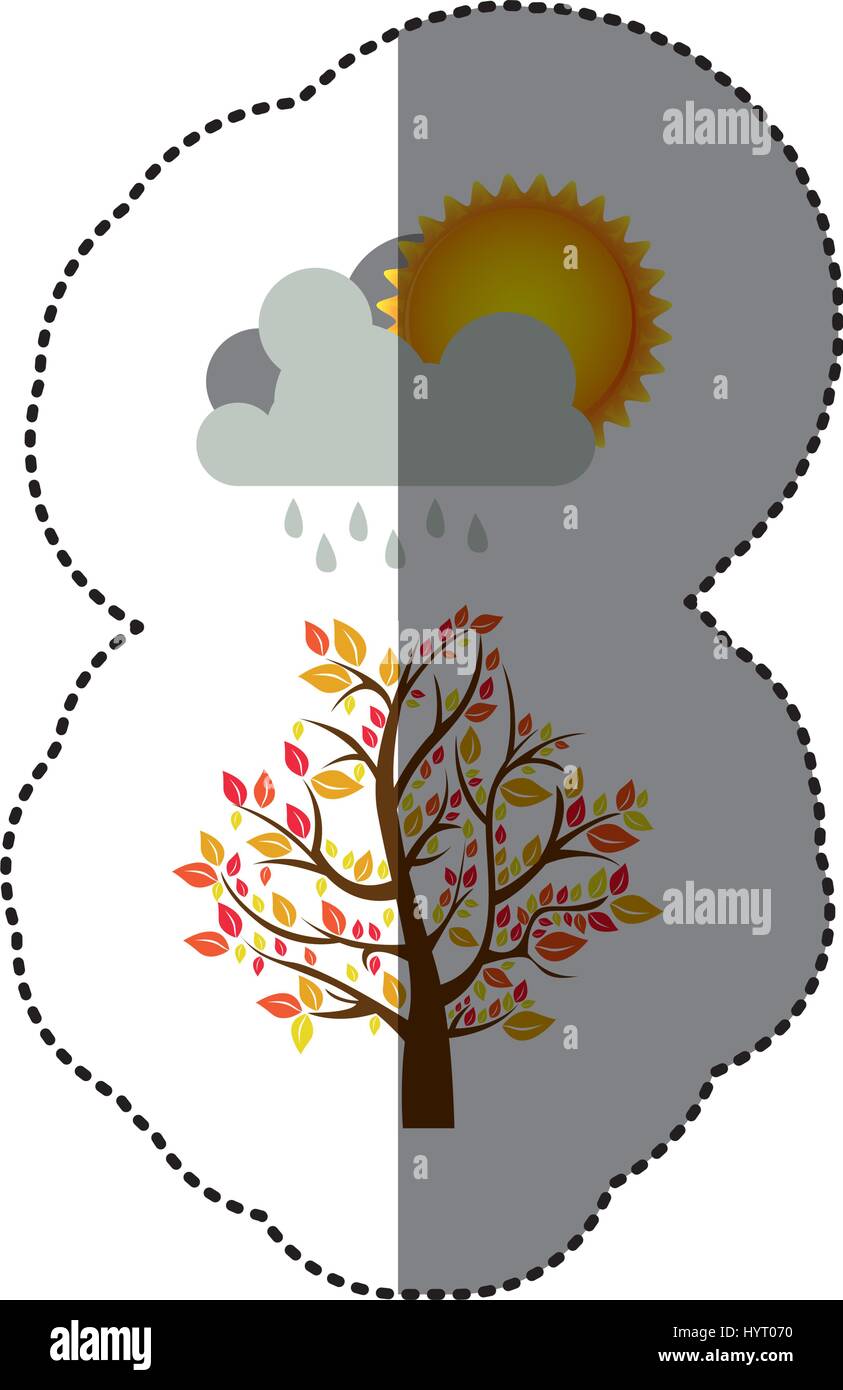 Symbol picture rain Stock Vector Images - Alamy