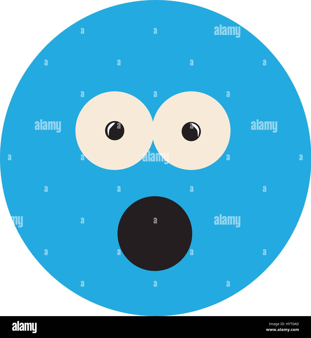 colorful emoticon puzzled face expression Stock Vector Image & Art - Alamy