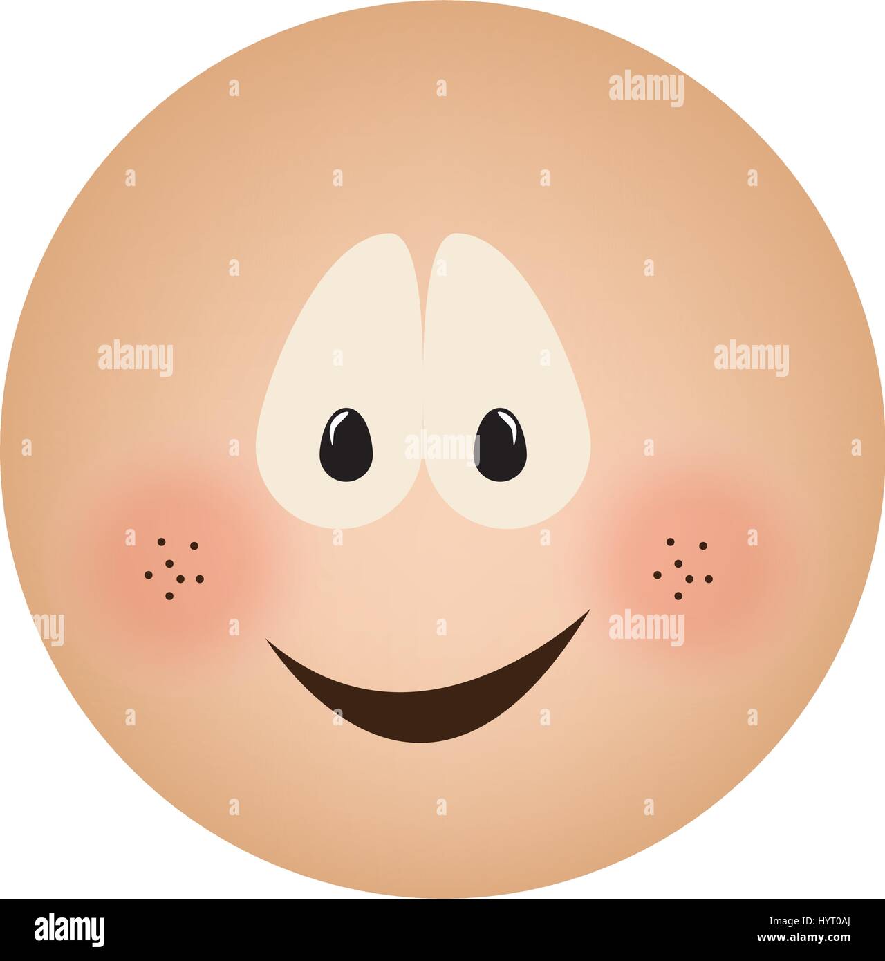 human face emoticon smile expression Stock Vector Image & Art - Alamy