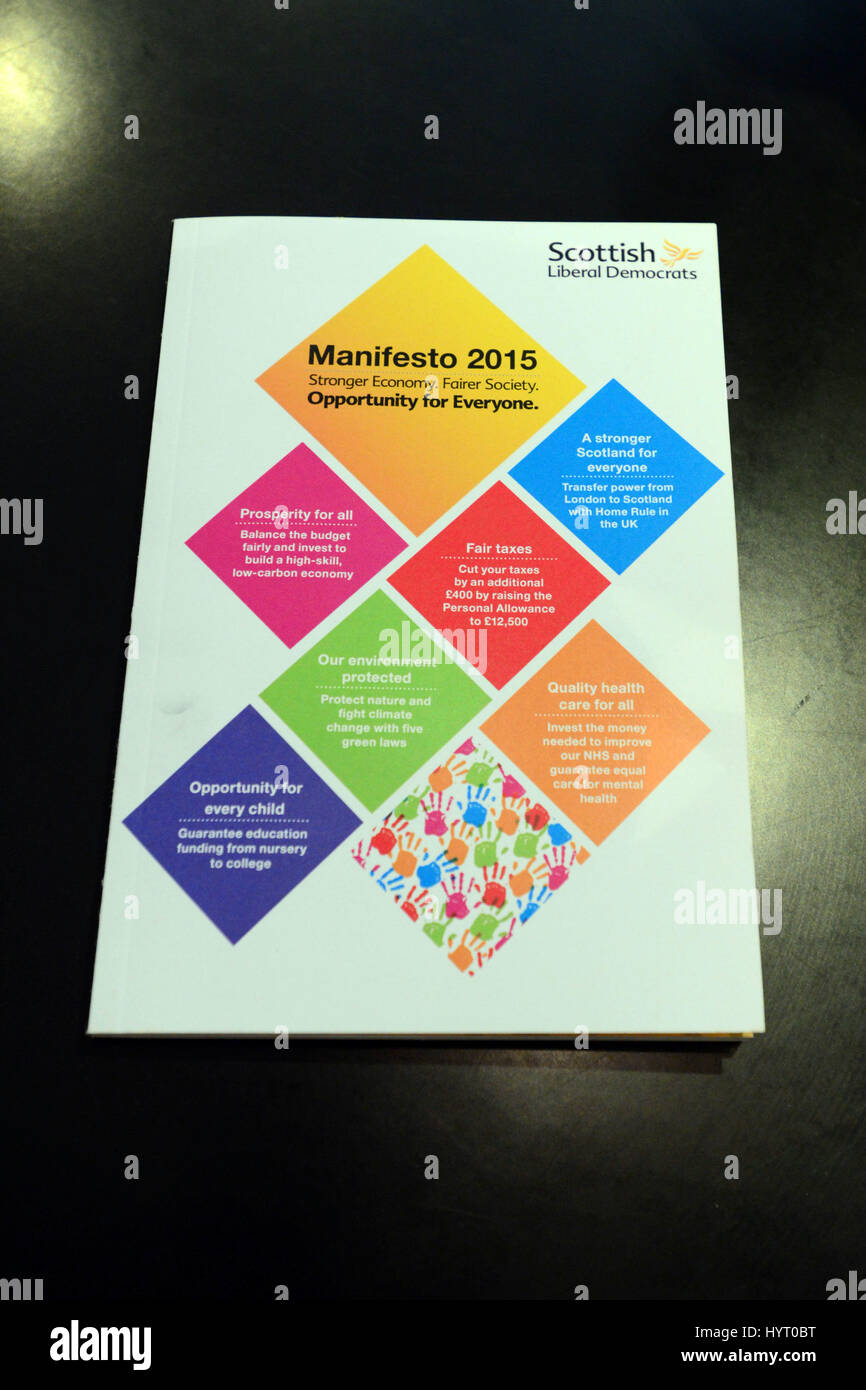 General election manifesto hi-res stock photography and images - Alamy