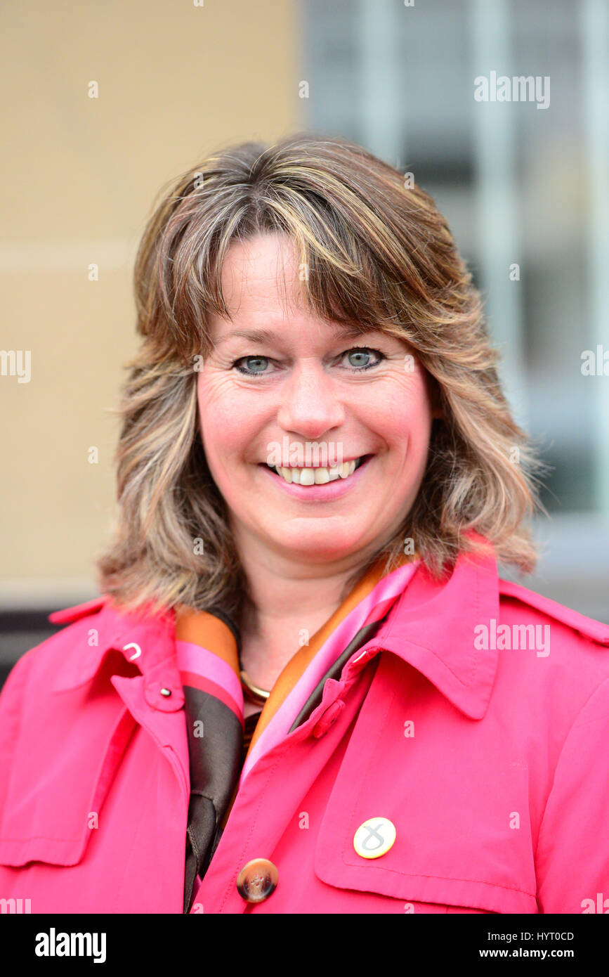 Edinburgh West prospective parliamentary candidate Michelle Thomson ...