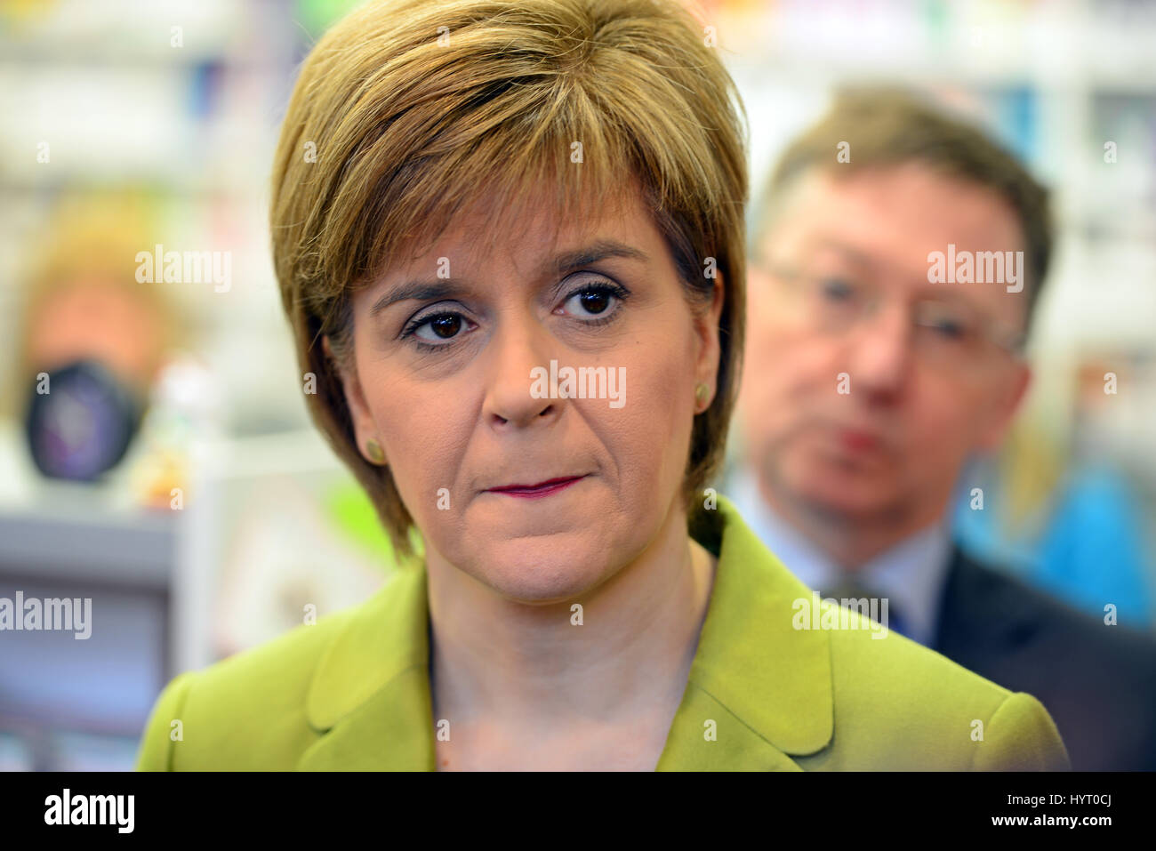 Snp leader nicola sturgeon hi-res stock photography and images - Alamy