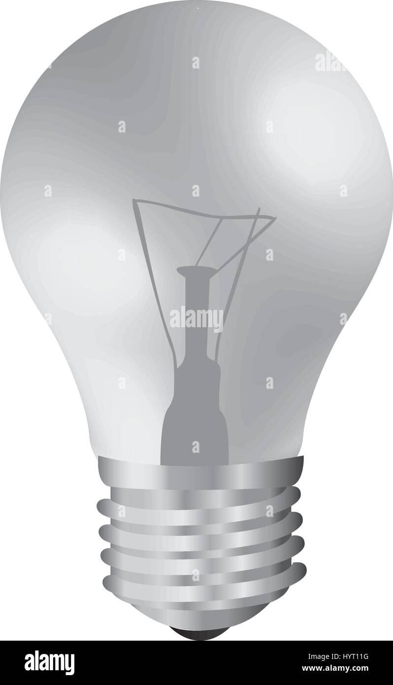 realistic modern light bulb off Stock Vector Image & Art - Alamy