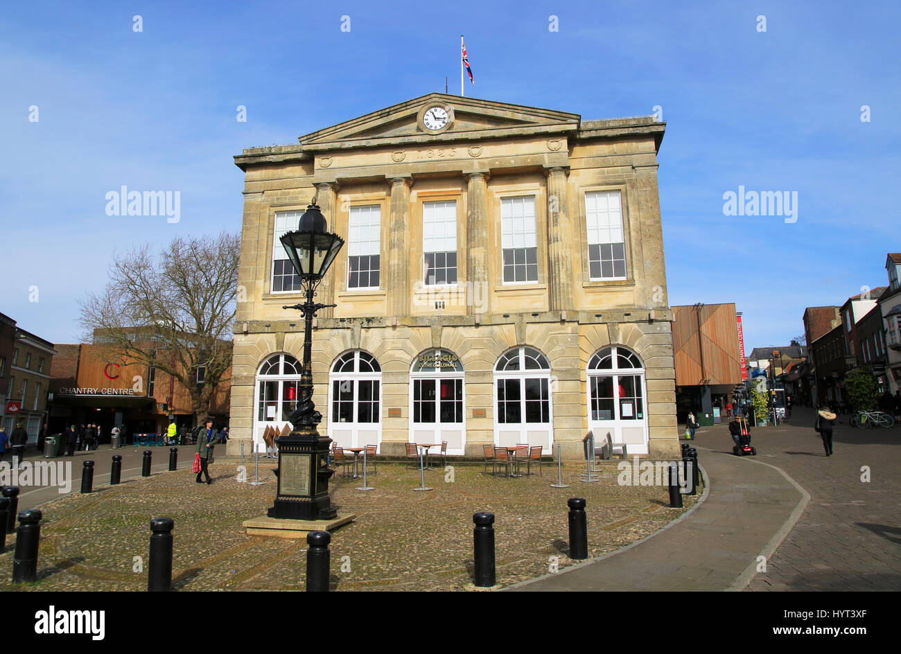 Georgian architecture of Guildhall building, Andover, Hampshire ...