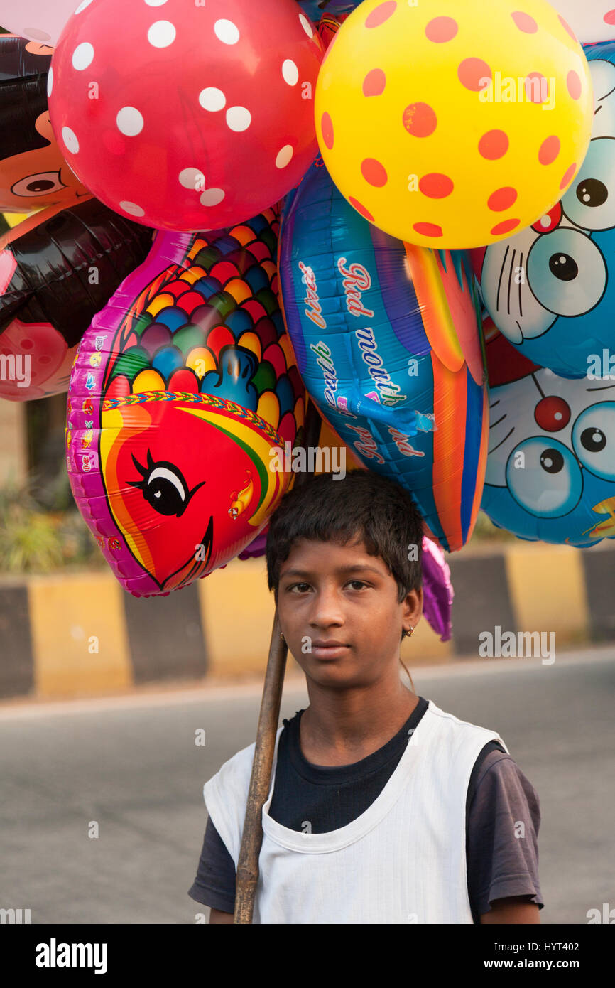 Balloon seller colourful hi-res stock photography and images - Alamy