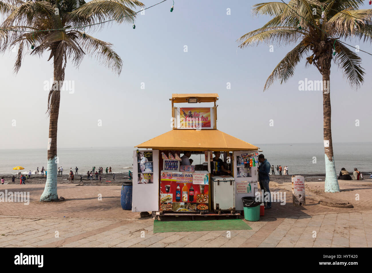 Bandra Bandstand Promenade, Mumbai, India Stock Photo - Alamy