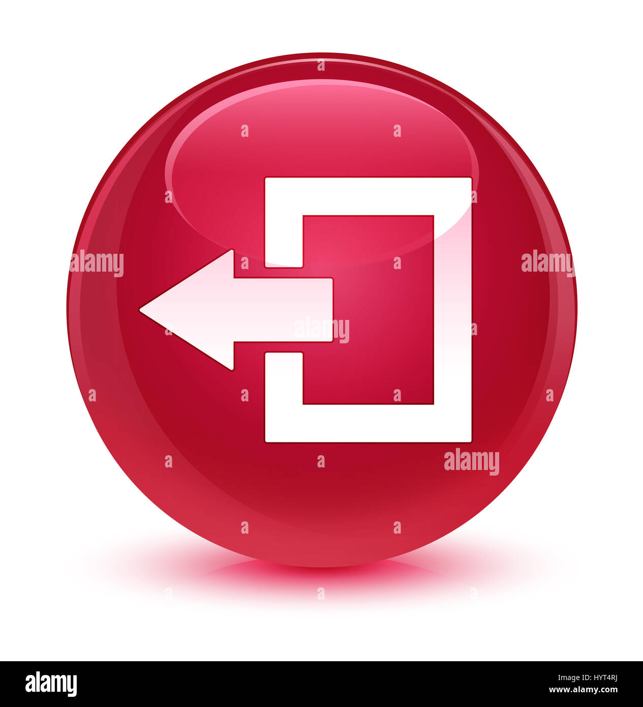 Logout symbol hi-res stock photography and images - Alamy