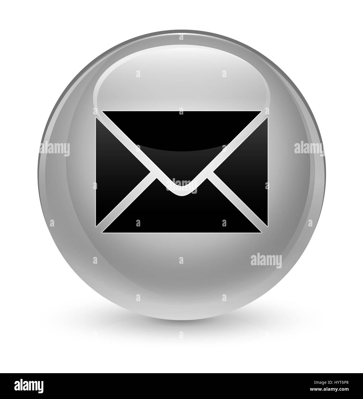 Email icon Black and White Stock Photos & Images - Alamy