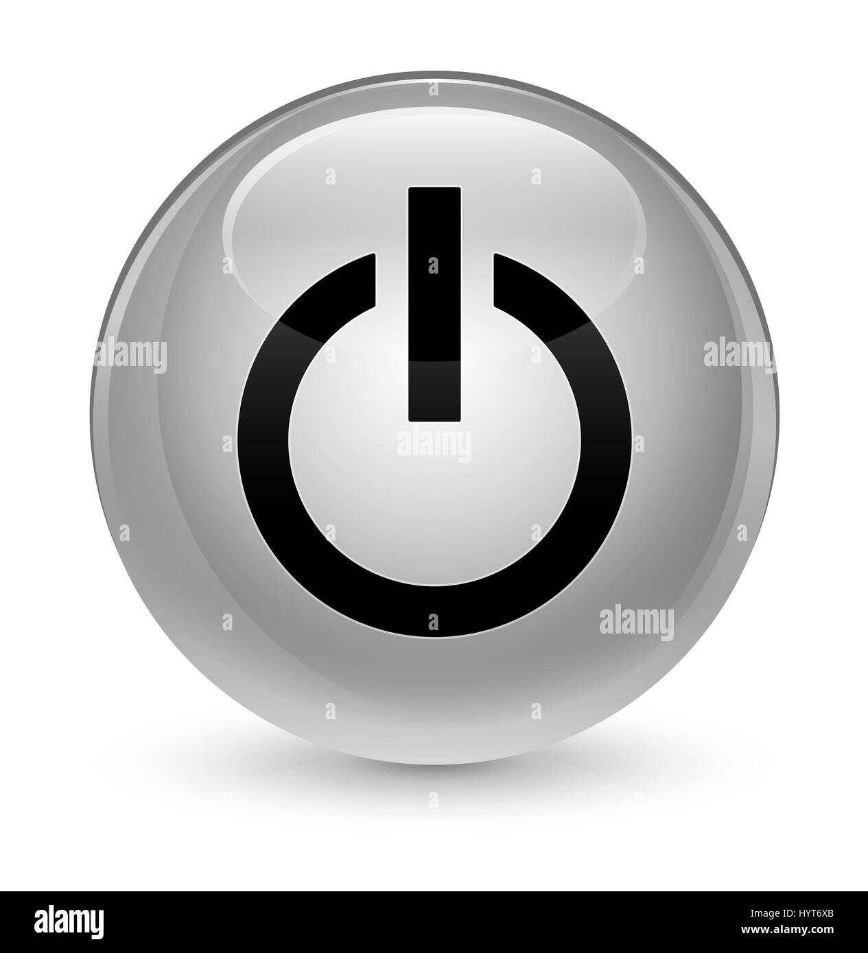 Power icon Black and White Stock Photos & Images - Alamy