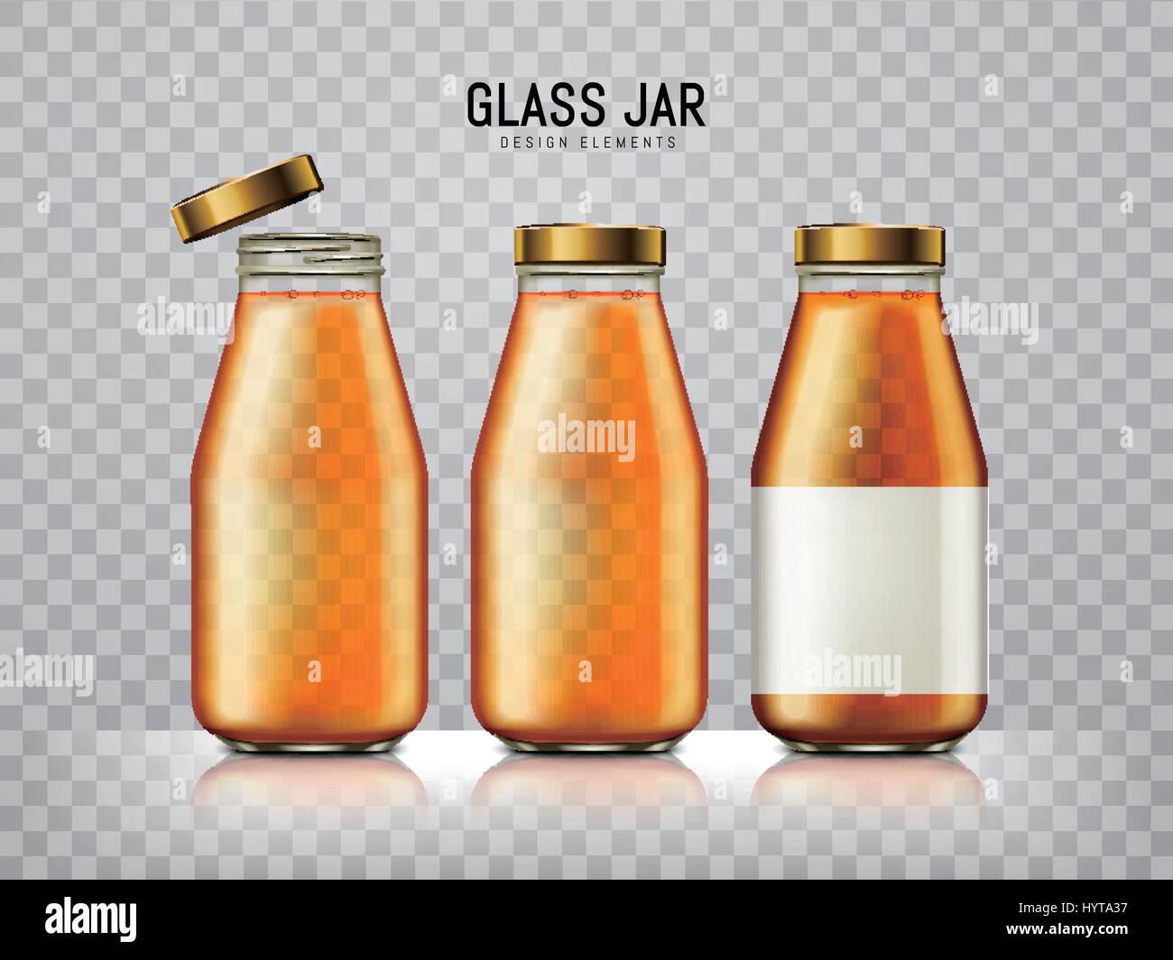 Three bottles vector vectors hi-res stock photography and images - Alamy