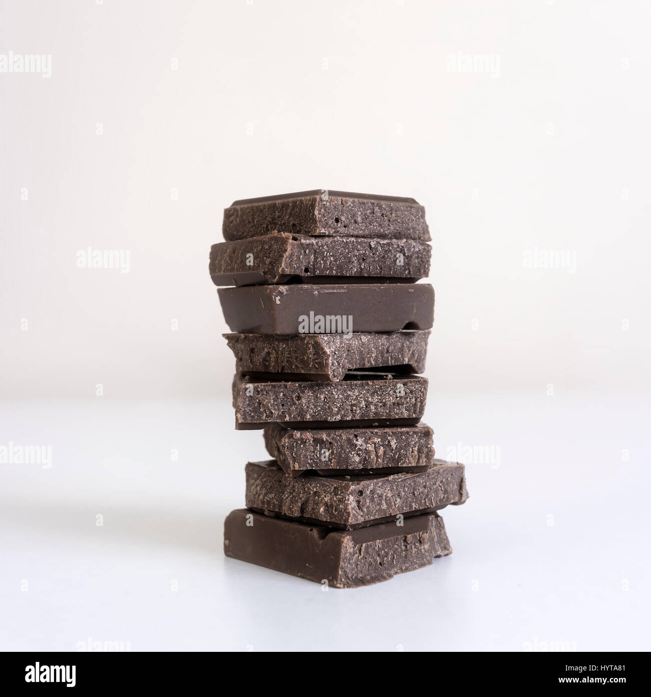 Chocolate squares hi-res stock photography and images - Alamy