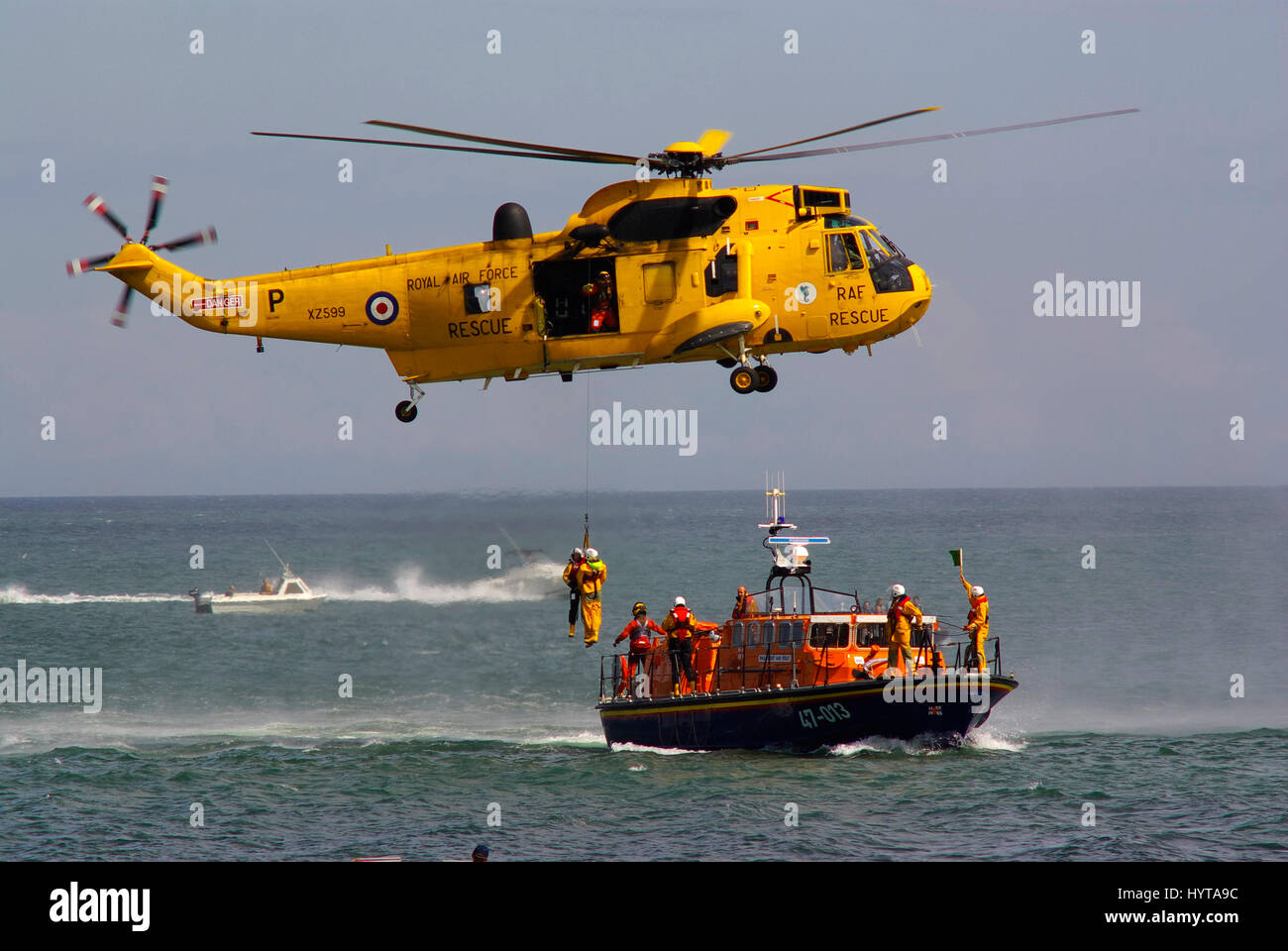 Raf Seaking Search Rescue Helicopter High Resolution Stock Photography ...