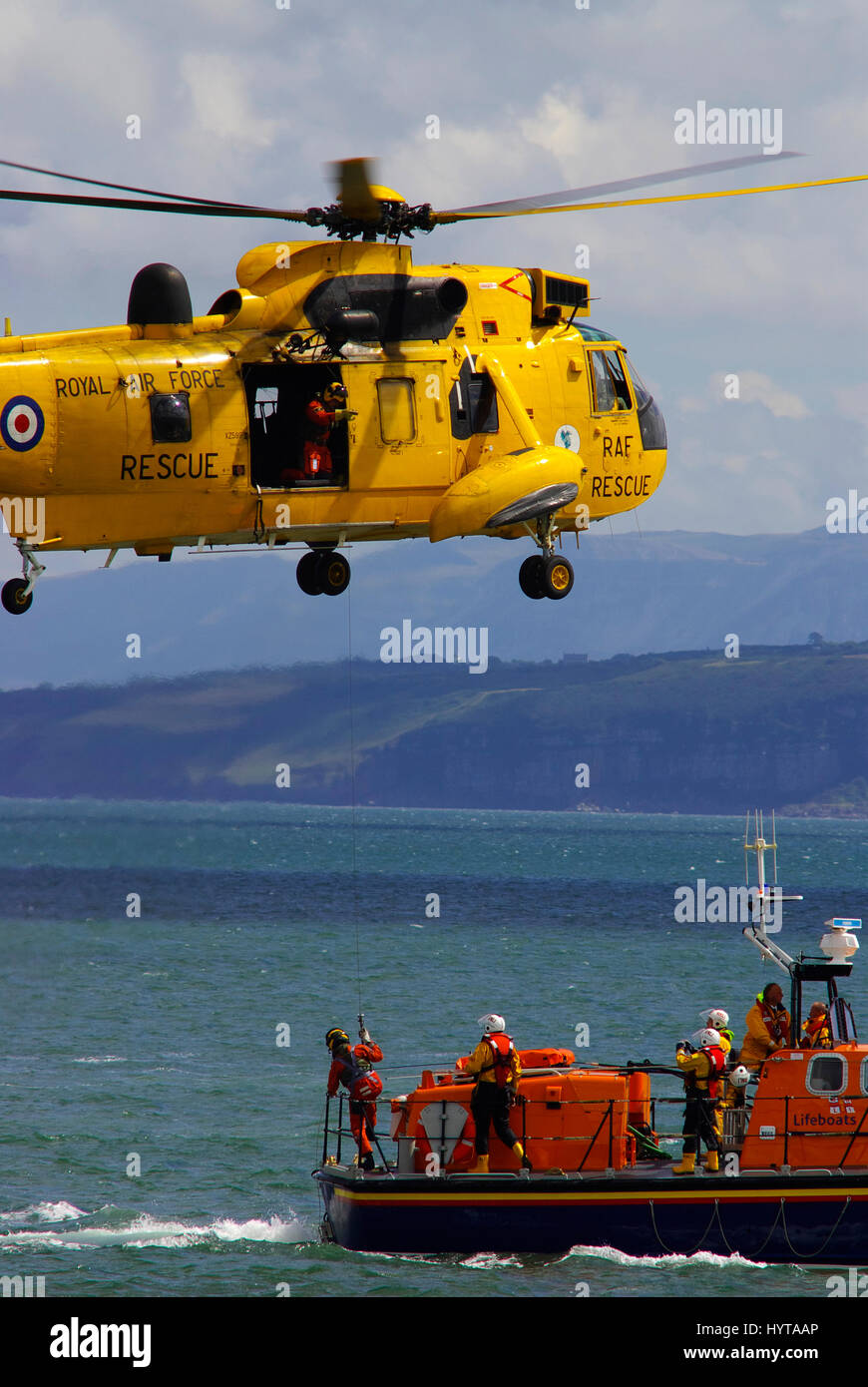Raf Seaking Search Rescue Helicopter High Resolution Stock Photography ...