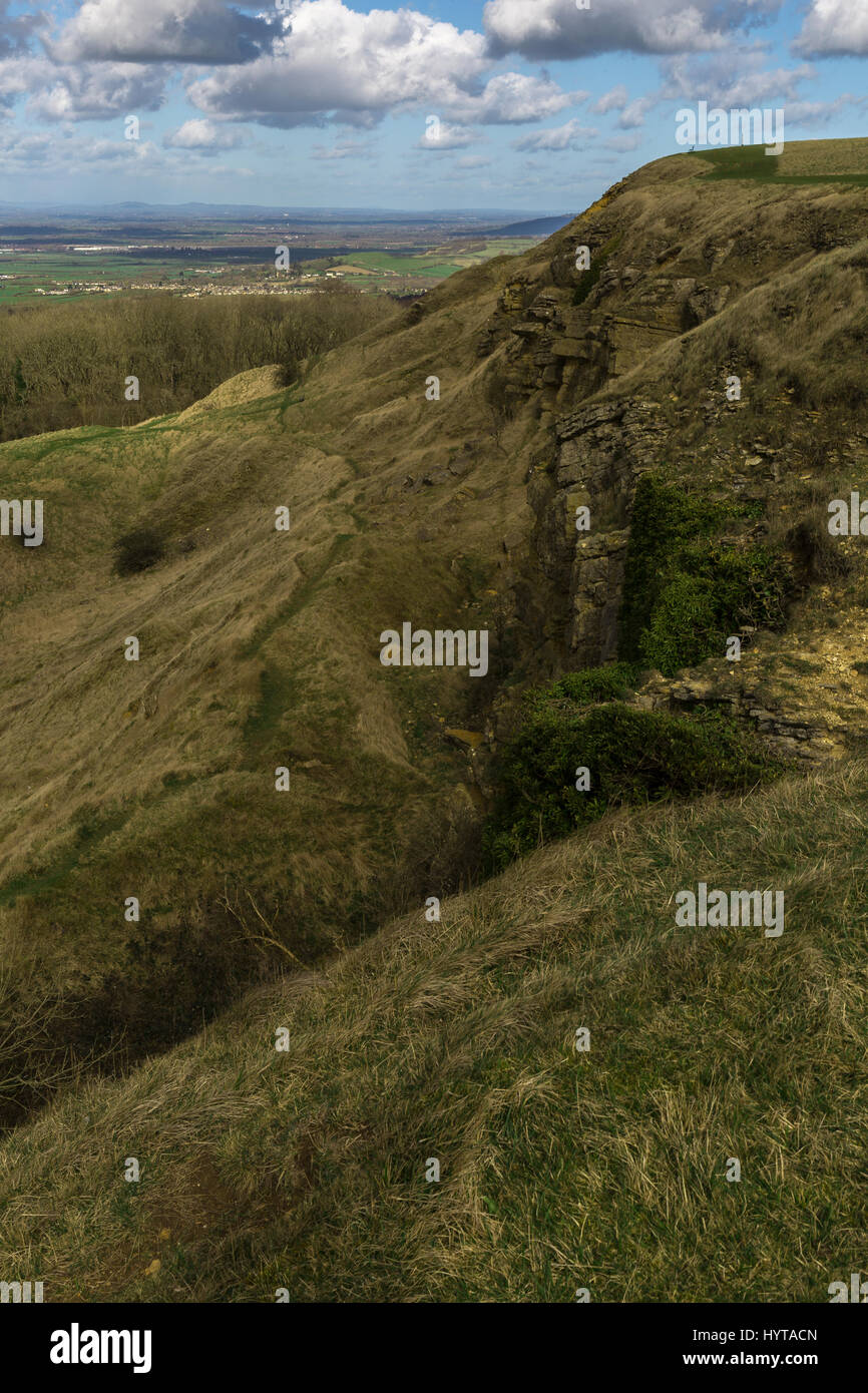 Cleeve Cloud in the Cotswolds Stock Photo - Alamy